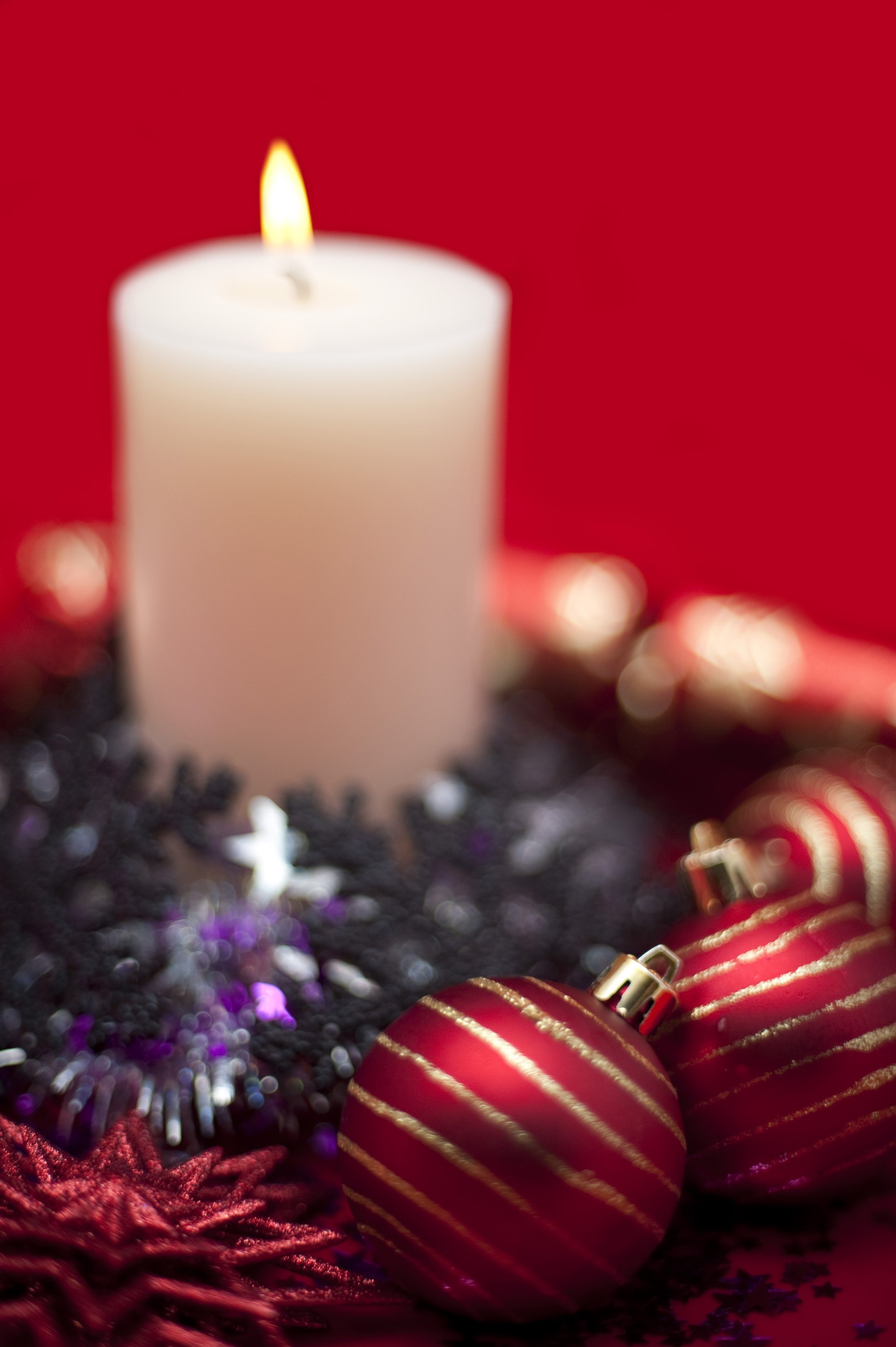 Photo Of Festive Candle Background Free Christmas Images